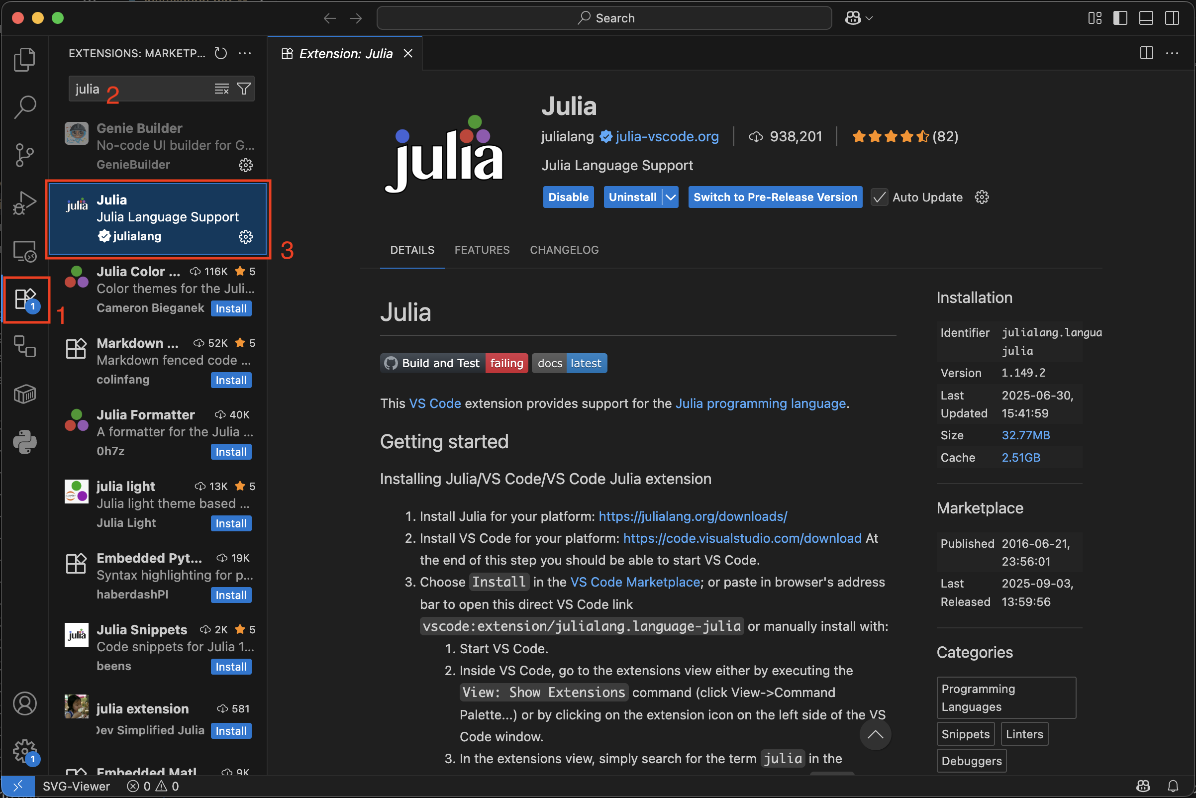 Install · Julia for Optimization and Learning